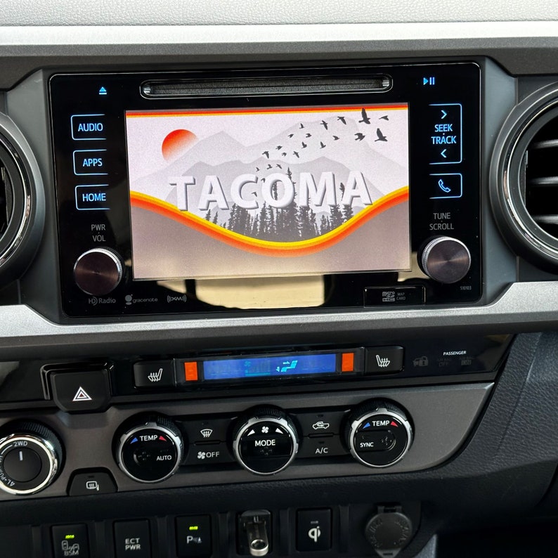 Tacoma - Retro Startup & Screen off Background (3rd Gen Not 2020+) - Etsy