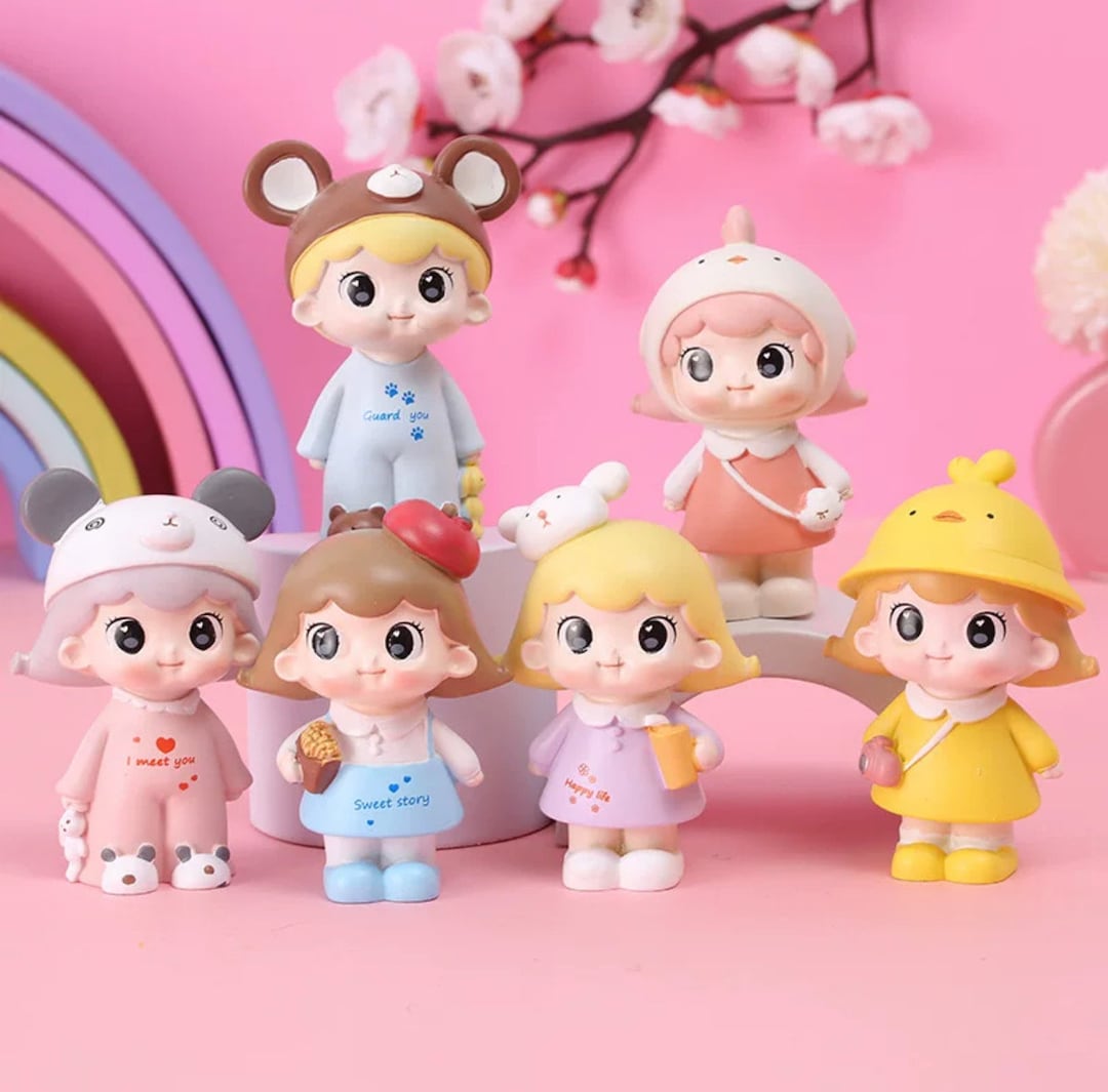 Buy 2 Get 1 FREE Cute Little Baby Girl Blind Box Set Little Duckling ...