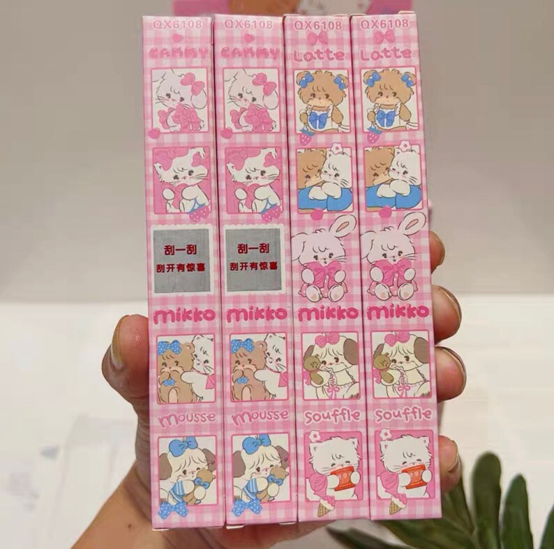 Cammy & Mikko Blind Box Pens Kitty Bunny Teddy Puppy Character Pens ...