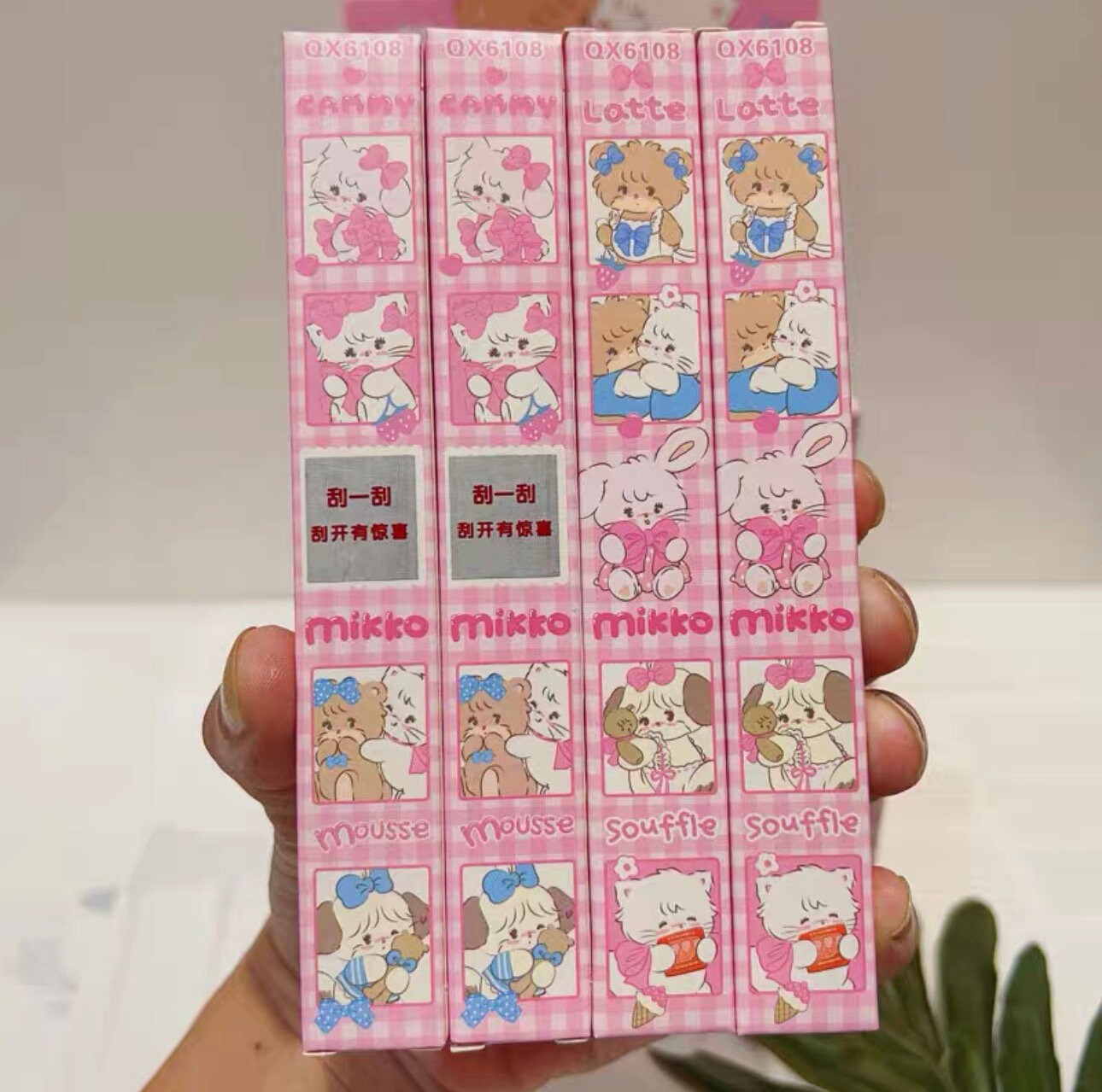 Cammy & Mikko Blind Box Pens Kitty Bunny Teddy Puppy Character Pens ...