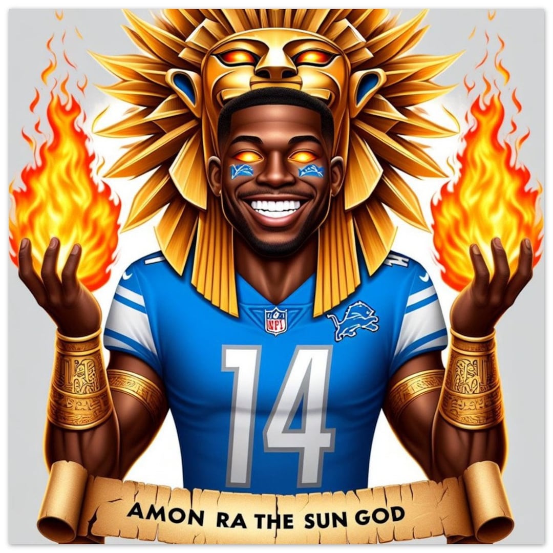 Amon Ra the Sun God Poster - Etsy