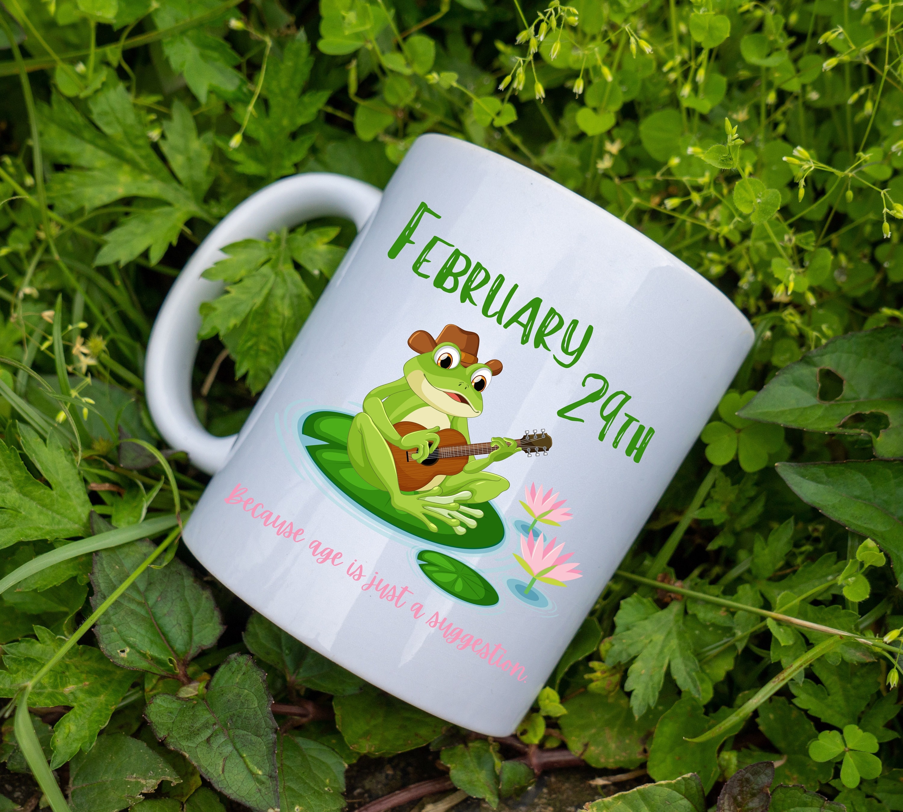 Leap Year Giftable 11oz Ceramic Mug, Funny Leap Day Birthday Gift ...