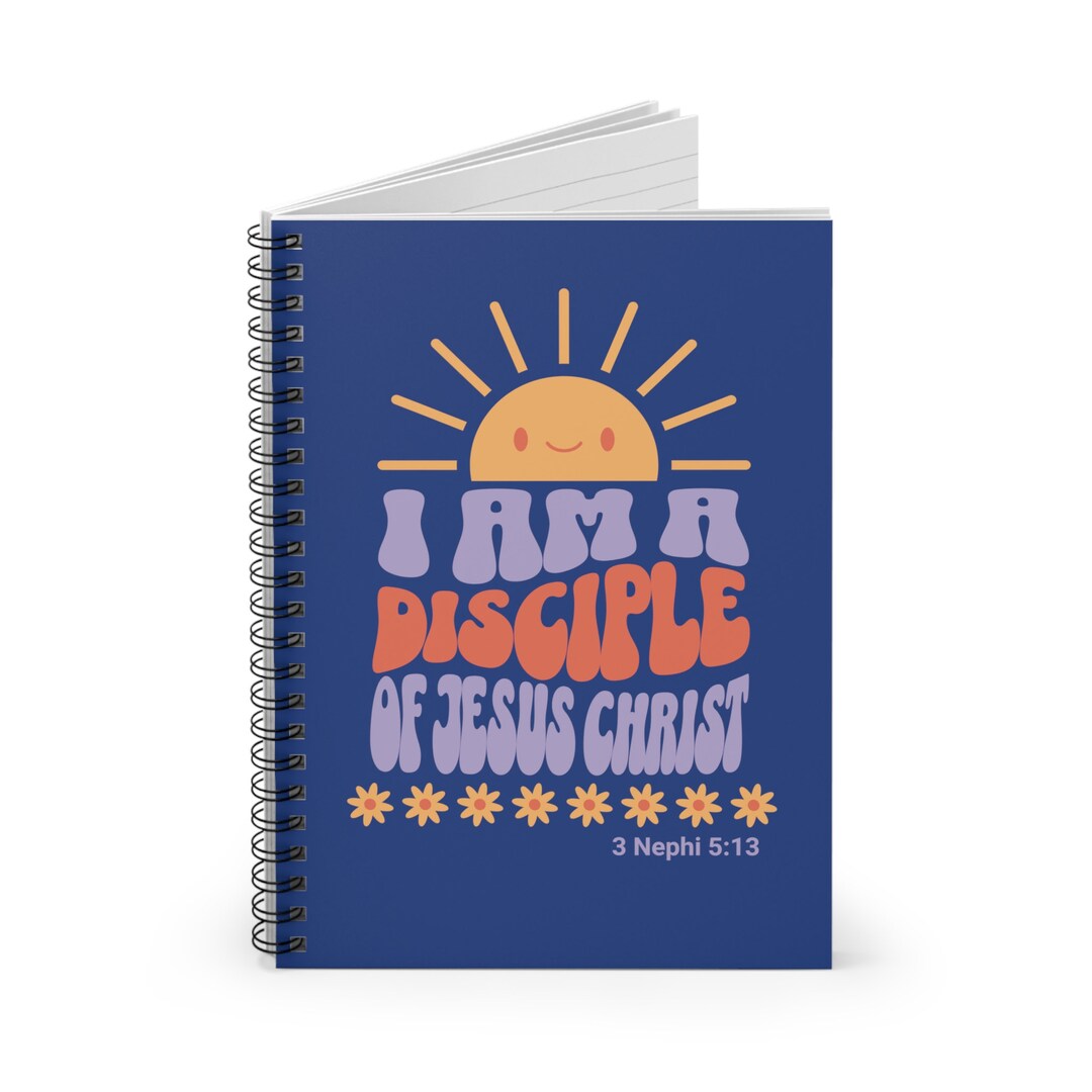 LDS Youth Theme 2024 Spiral Notebook, Disciple of Jesus Christ, YW 2024 ...