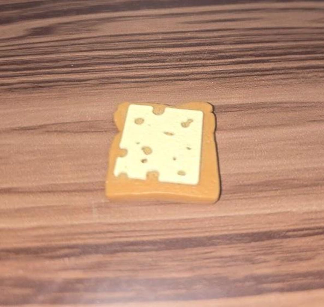 1:6 Scale Swiss Cheese Slices – Set of 6 Miniature/miniverse Doll Food ...