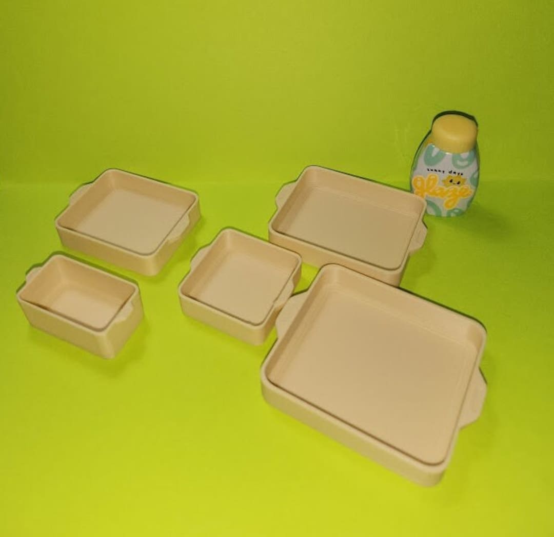 Miniverse Casserole/baking Pans - Etsy