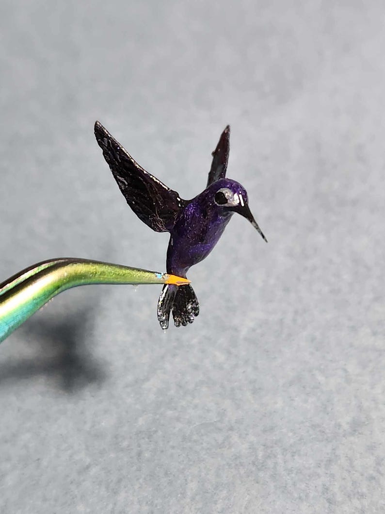 Miniverse/miniature Hummingbirds - Etsy