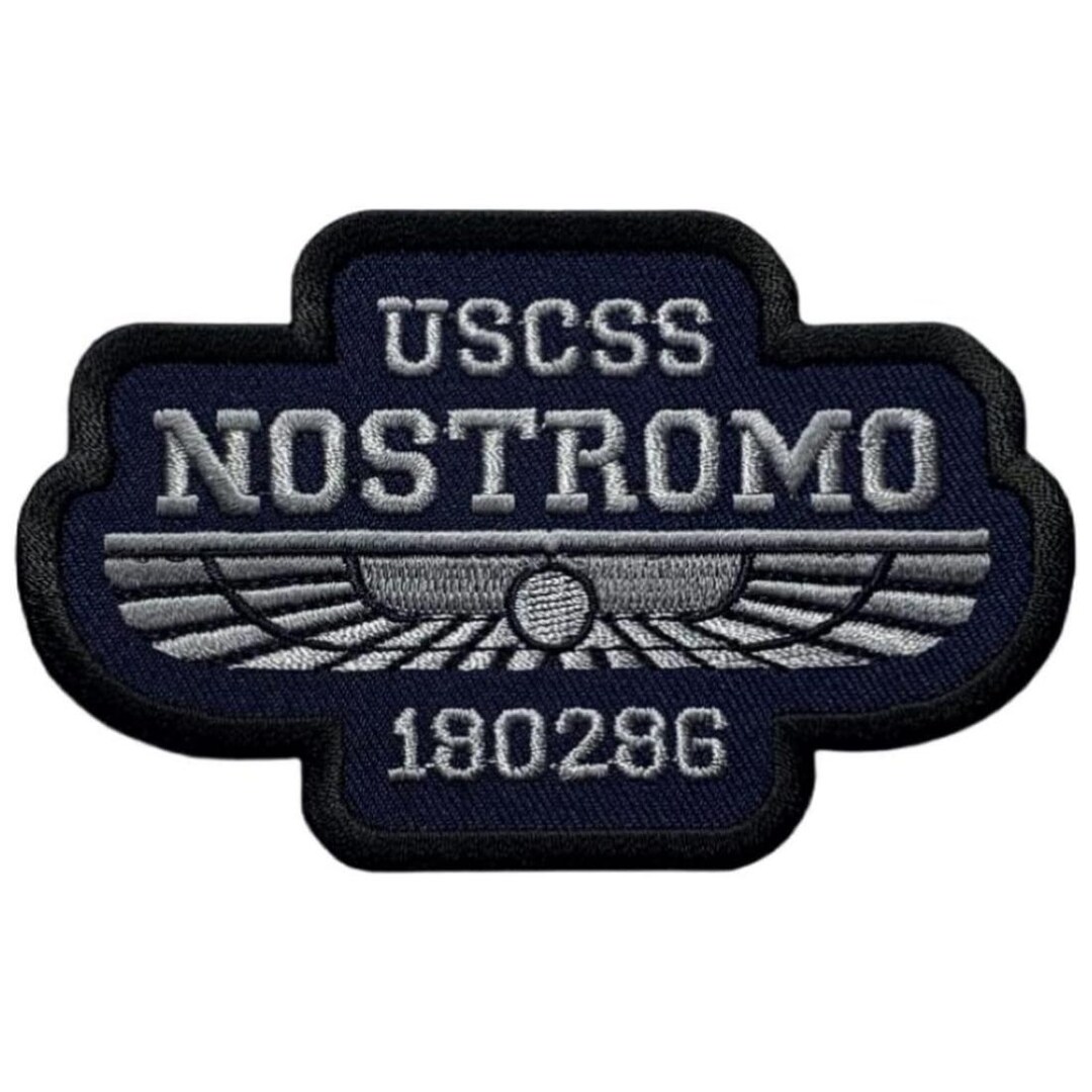 USCSS Nostromo Cosplay Alien Embroidered Patch 4 X 2.5 Inch Iron on Sew ...