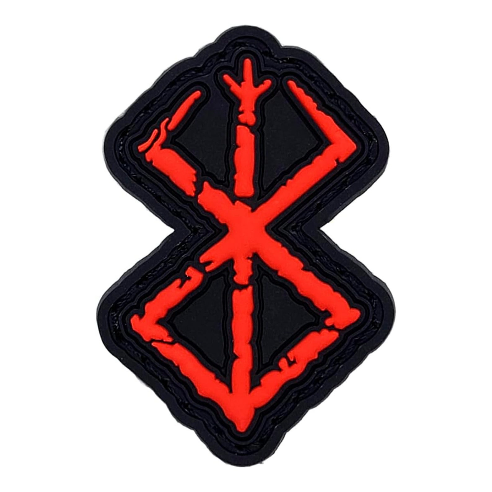 Berserk Brand of Sacrifice Symbol Logo Anime Manga 3D PVC Rubber Patch ...