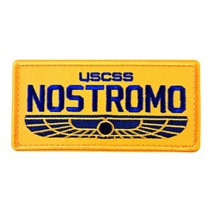 USCSS Nostromo Crew Wings Embroidered Patch - 4 X 2 Inch - Etsy