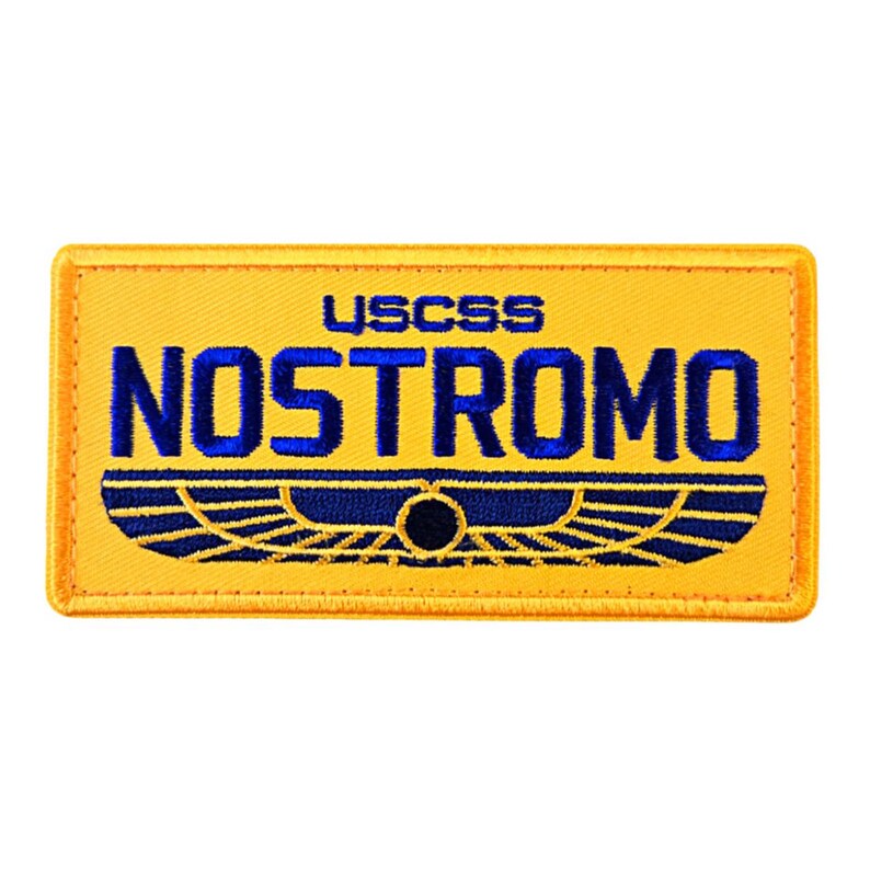 USCSS Nostromo Crew Wings Embroidered Patch - 4 X 2 Inch - Etsy