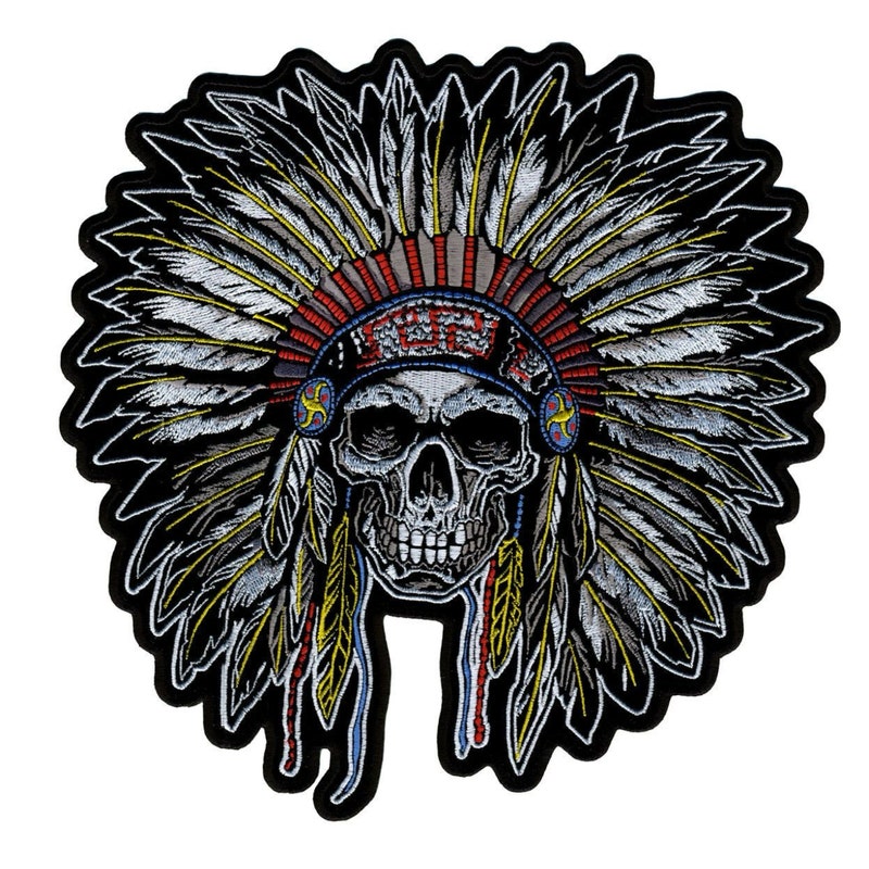 Large Skull Patch - Etsy