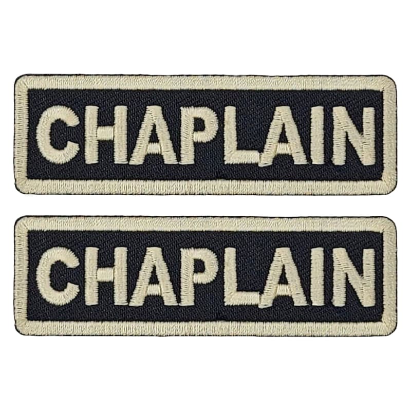 Chaplain Patch - Etsy