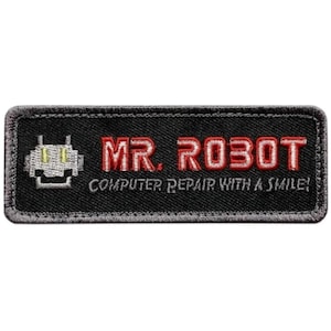Fsociety Mr Robot TV Show Costume Badge Embroidered Patch - Hook ...