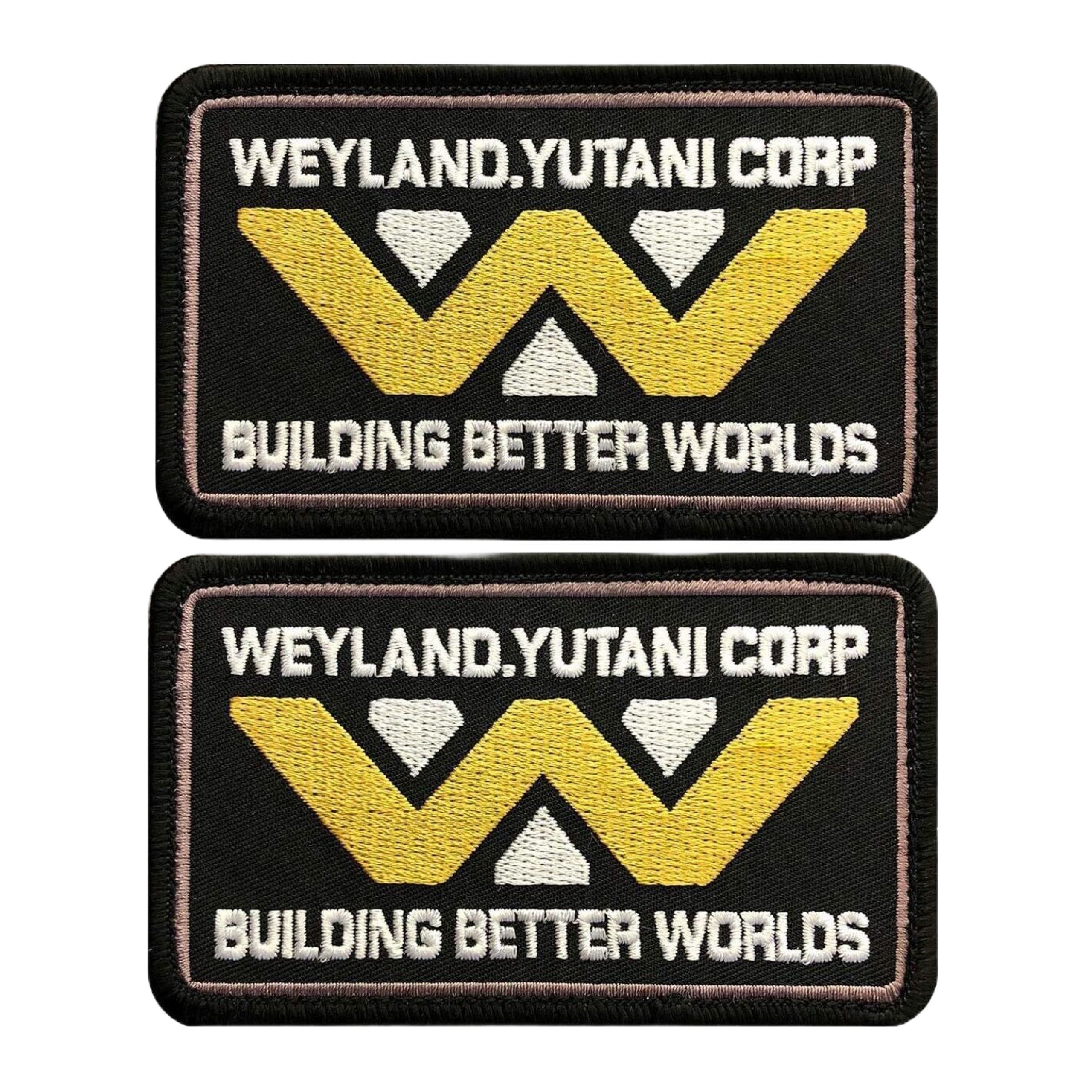 Weyland Yutani Building Better Worlds Alien Patch - 2pc 4 X 2.5 Inch ...
