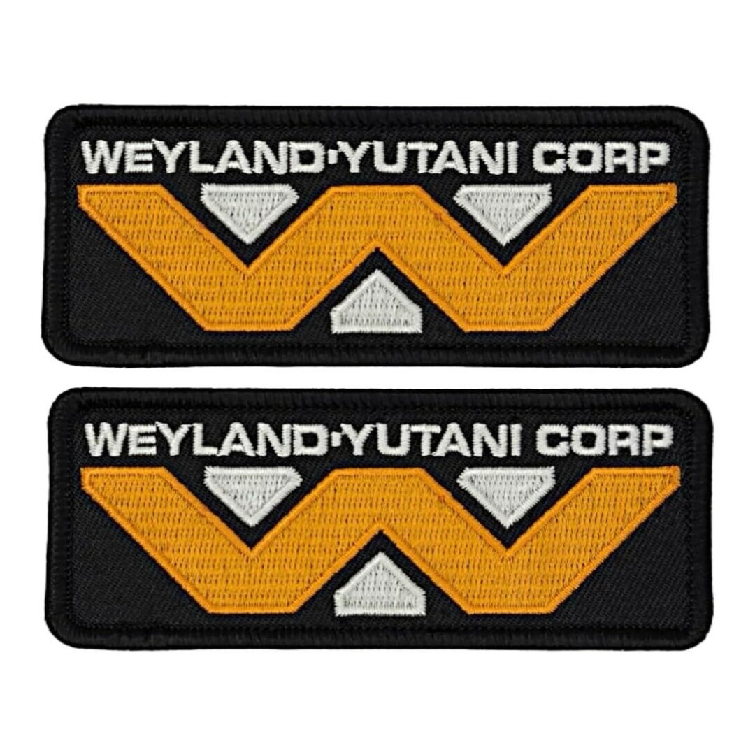 Aliens Weyland Yutani Corporation Embroidered Patch - 2pc 4 X 1.5 Inch ...