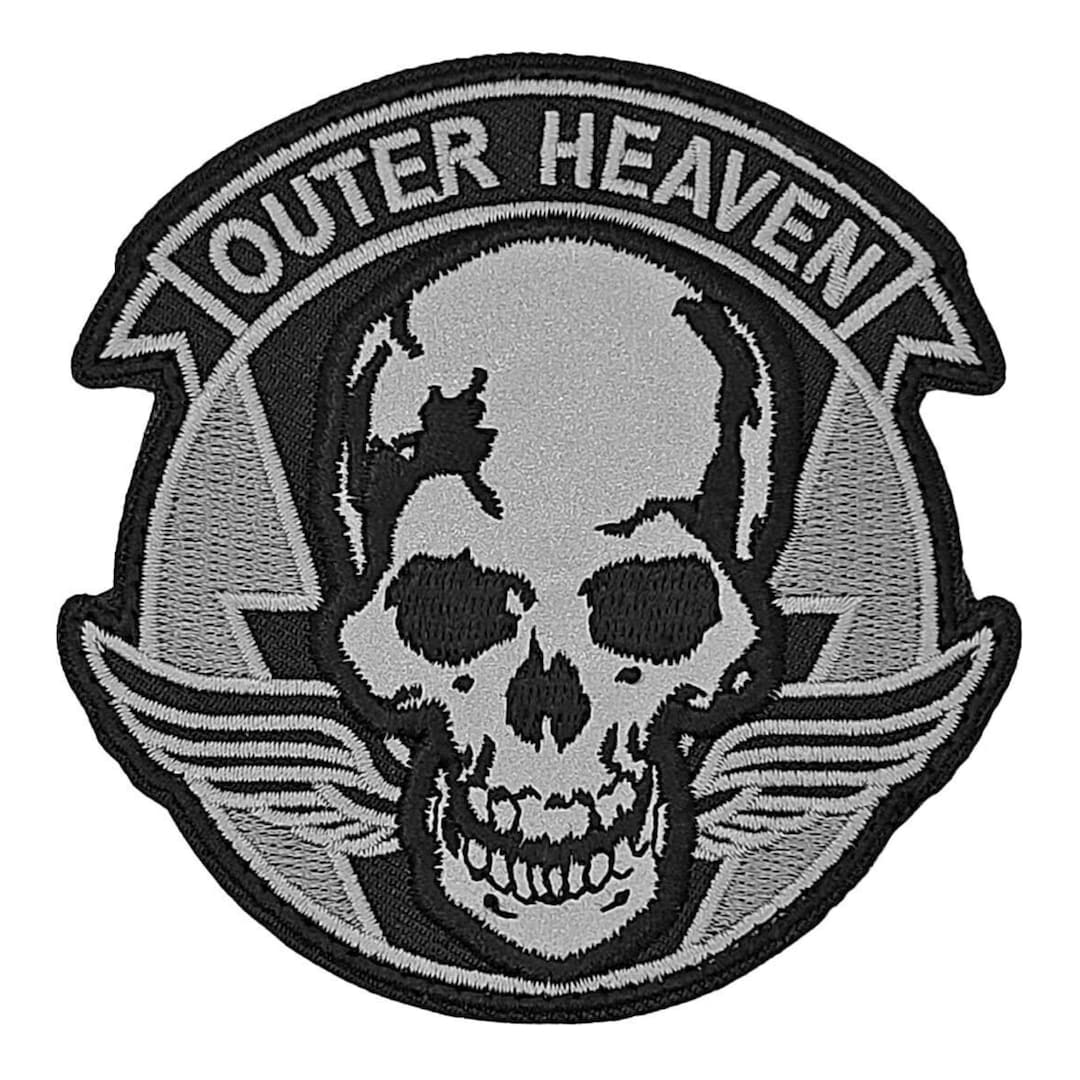 Outer Heaven Metal Gear Solid Phantom Reflective Patch - 3.5 Inch Hook ...