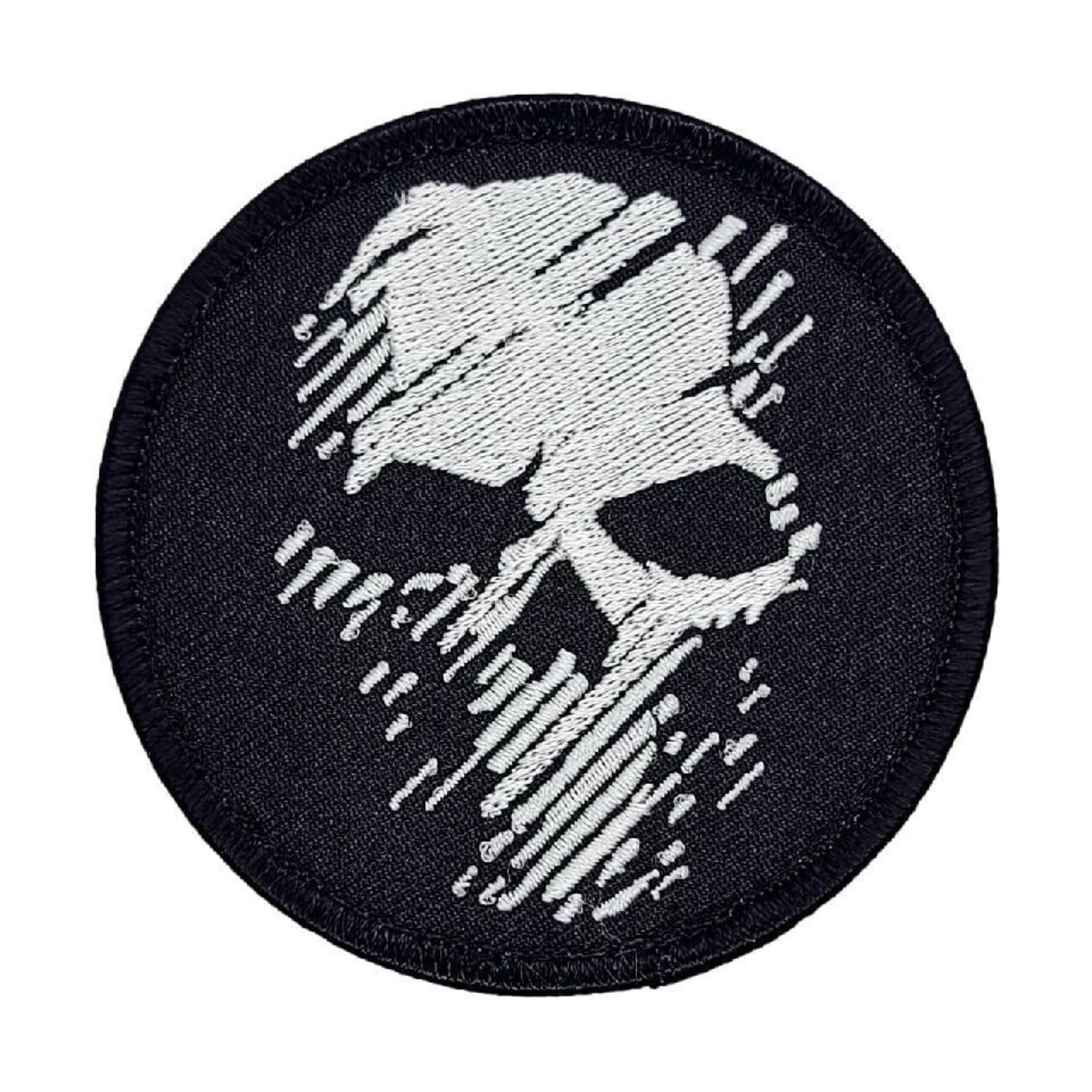 Ghost Skull Recon Embroidered Morale Patch - 3 X 3 Inch Hook Fastener Backing - Etsy