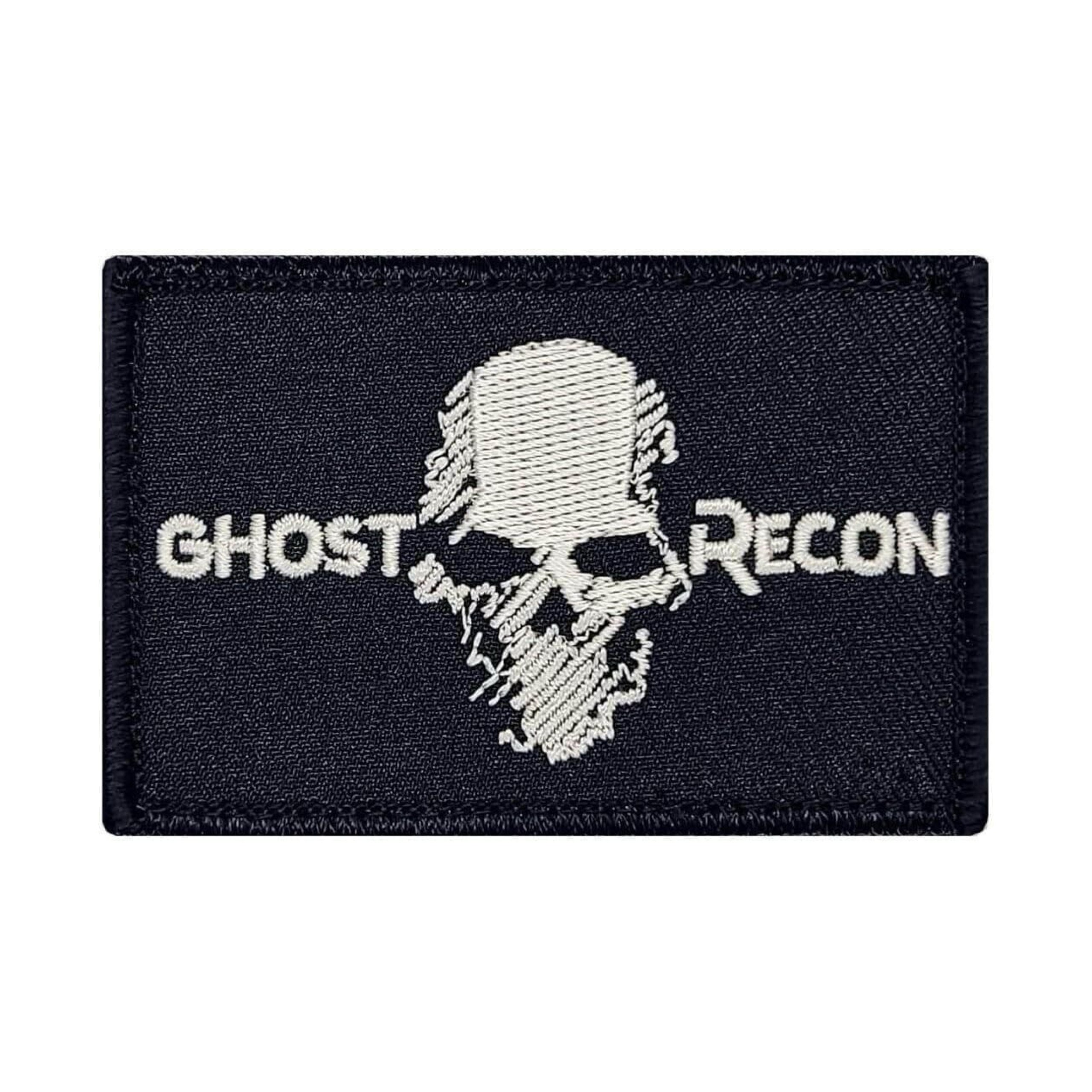 Ghost Skull Recon Embroidered Morale Patch - 3 X 2 Inch Hook Fastener ...