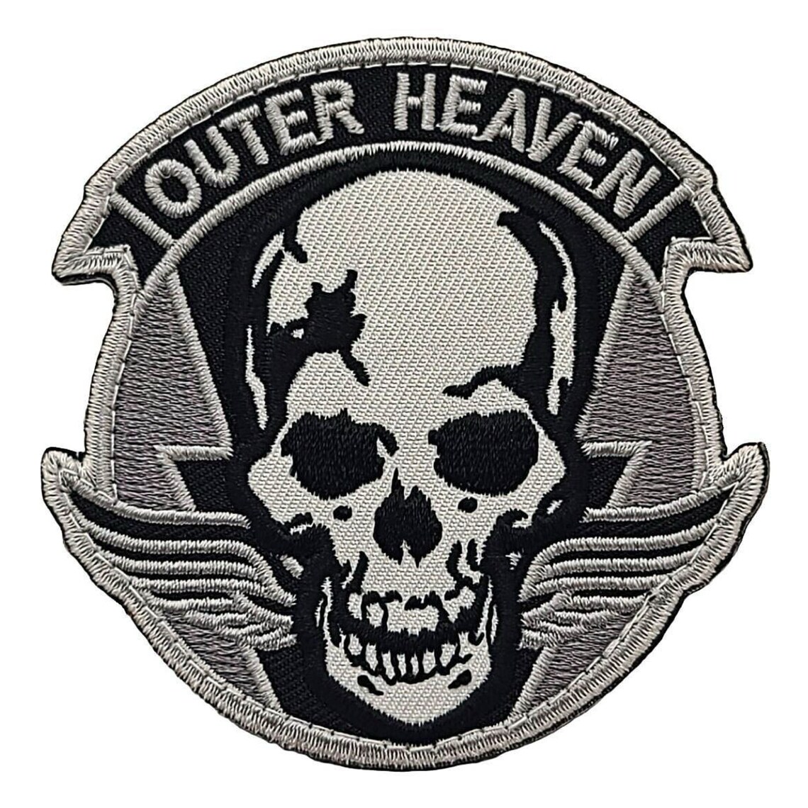 Outer Heaven Metal Gear Solid Phantom Patch - 3 X 3 Inch Hook Fastener ...