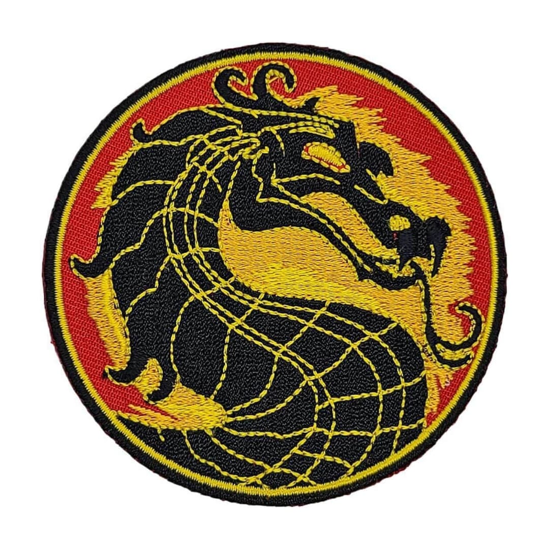 Embroidered Dragon Patch - 3 X 3 Inch Iron on or Sew On - Etsy