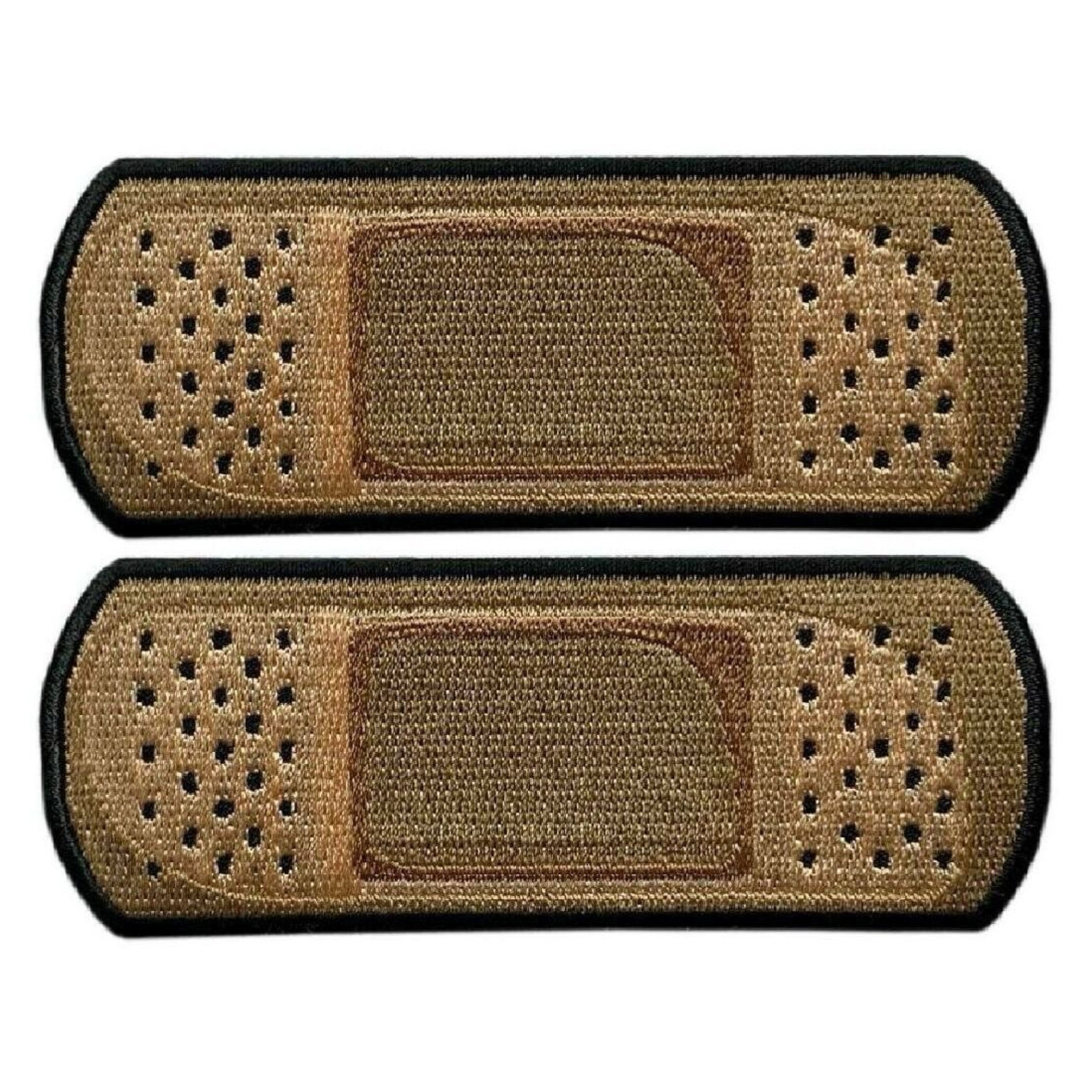 Band Aid First Aid Patch - 2pc 4 X 1.5 Inch Iron on or Sew on Backing ...