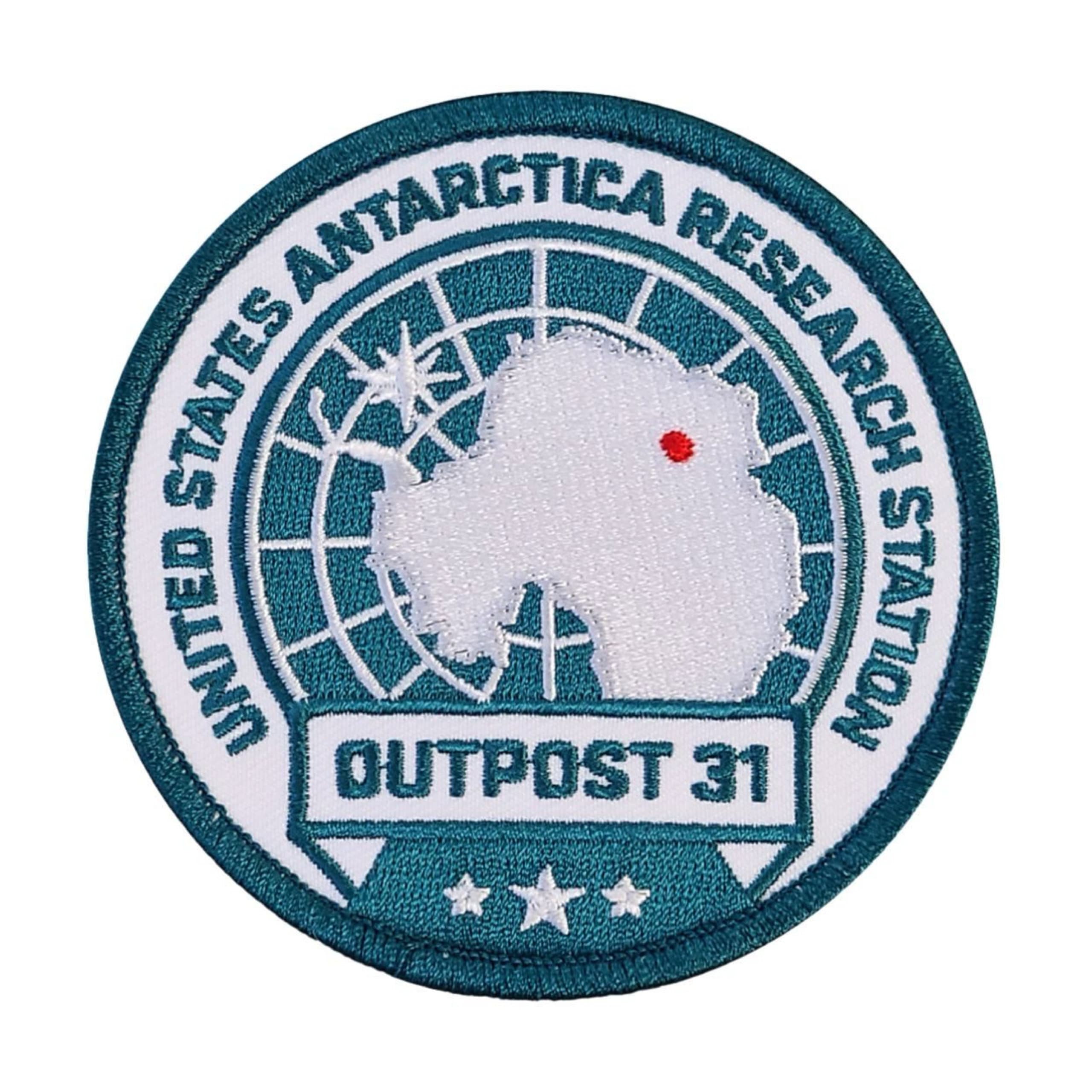Antarctic Research Station Outpost 31 Patch - 3.5 X 3.5 Inch Iron on or ...