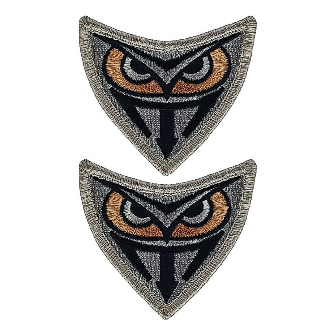 Blade Runner Tyrell Genetic Replicants Owl Patch 2pc 2.5 Inch Iron on ...
