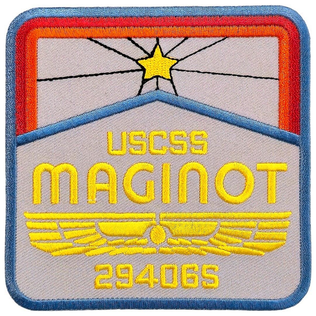 USCSS Maginot Cosplay Alien Earth Patch - 4 X 4 Inch Iron on or Sew On ...