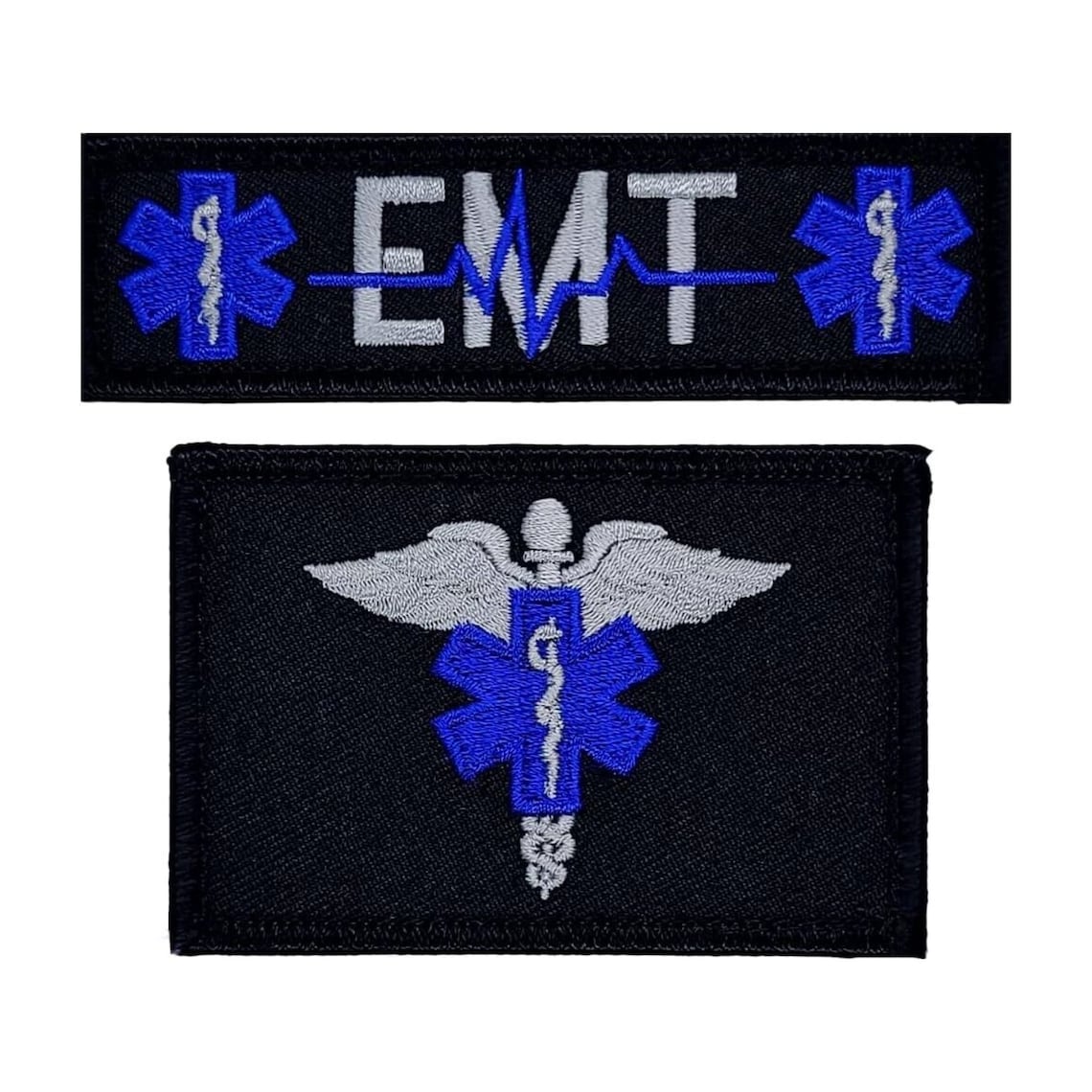 EMT EMS Paramedic Medic Morale Patch - 2pc Hook Fastener Backing - Etsy