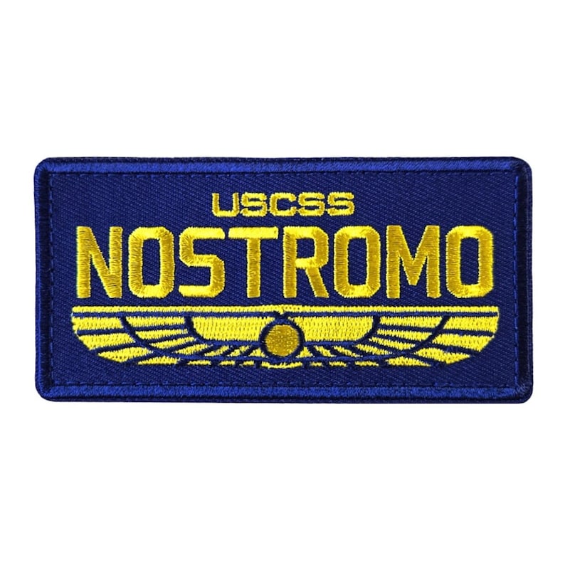 USCSS Nostromo Crew Wings Embroidered Patch - 4 X 2 Inch - Etsy