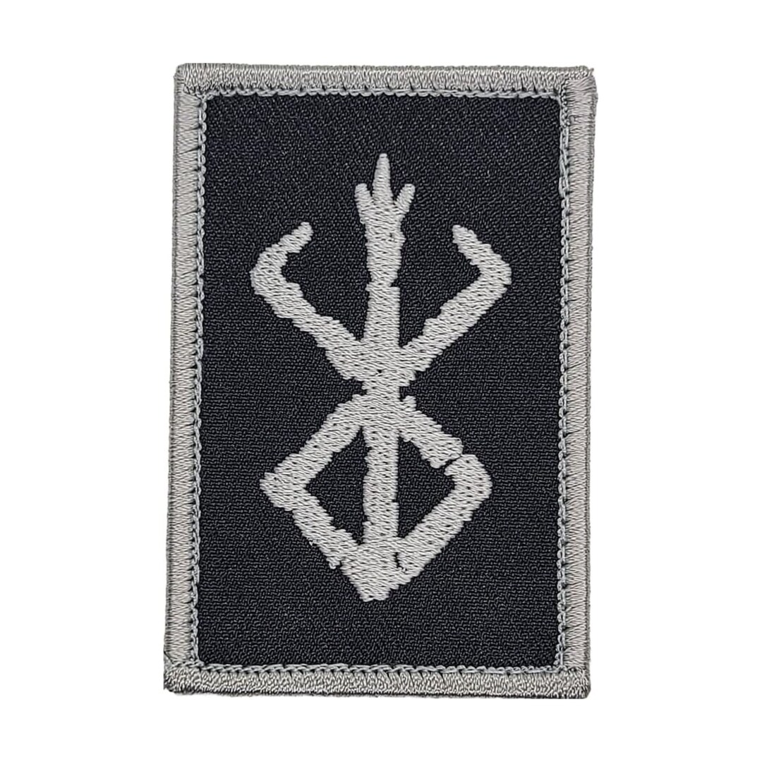 Viking Berserker Rune Logo Patch - 3 X 2 Inch Hook Fastener Backing - Etsy