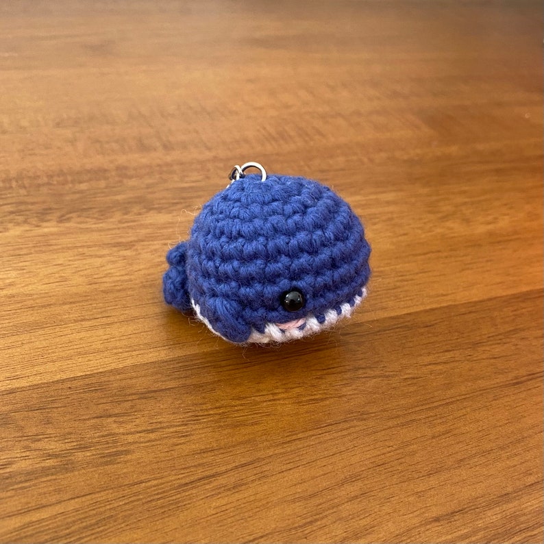 Crochet Whale Keychain - Etsy