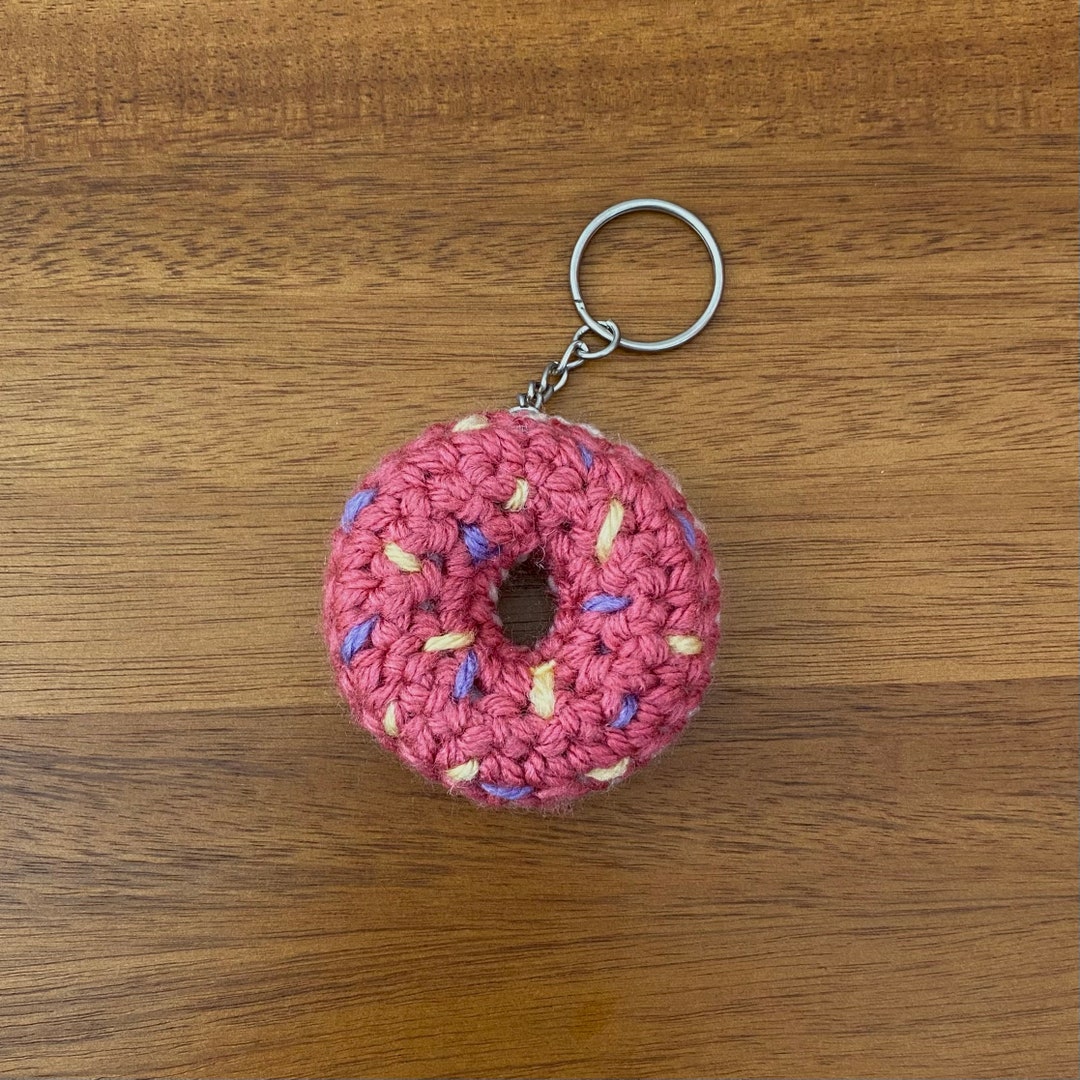 Donut Keychain - Etsy