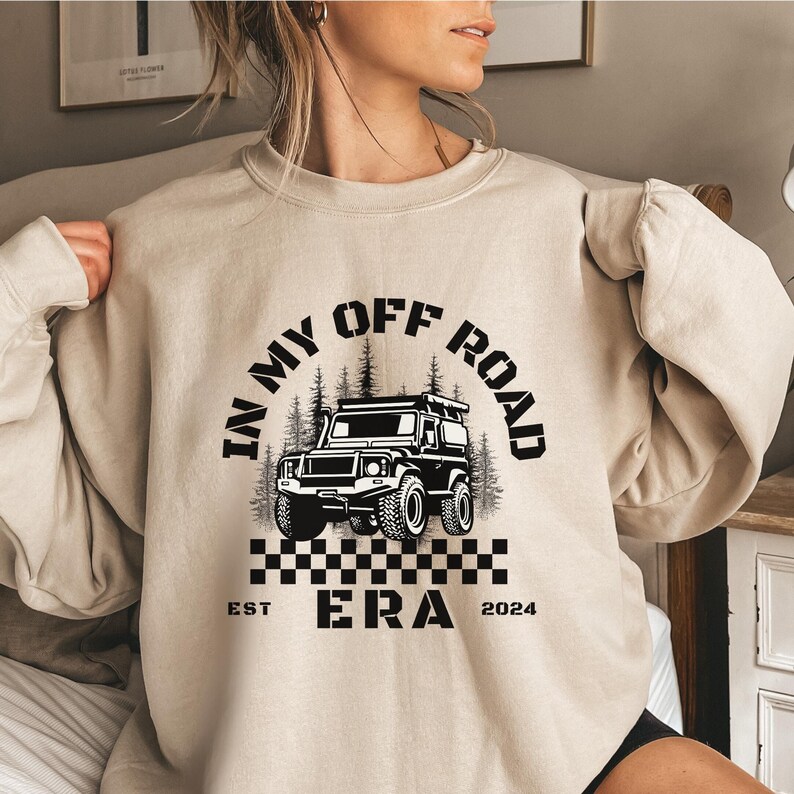 In My off Road Era, US off Road Forest Shirt, 4WD off Road Tee ...
