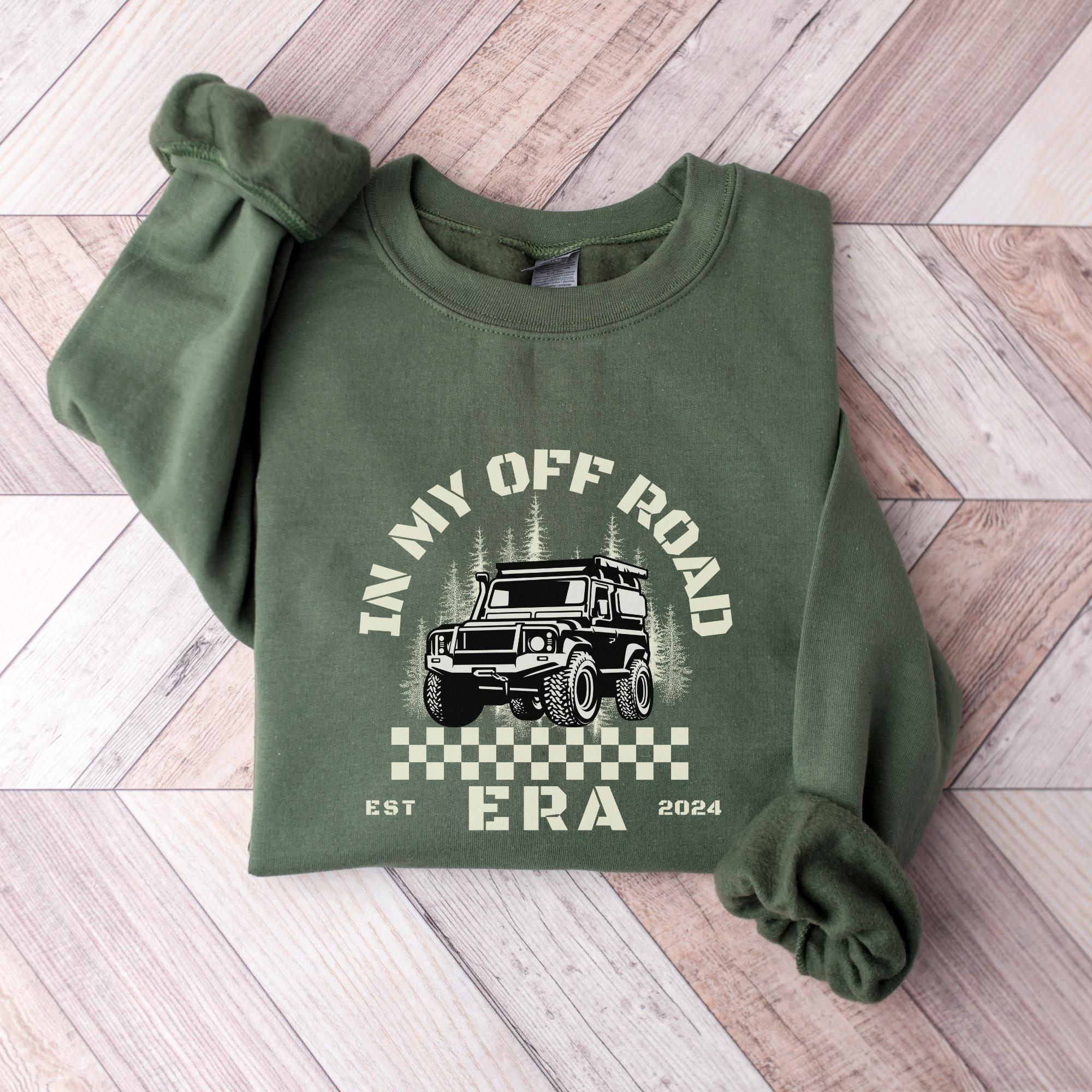 In My off Road Era, US off Road Forest Shirt, 4WD off Road Tee ...