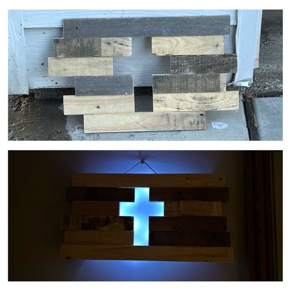 Wooden Cutout Cross - Etsy
