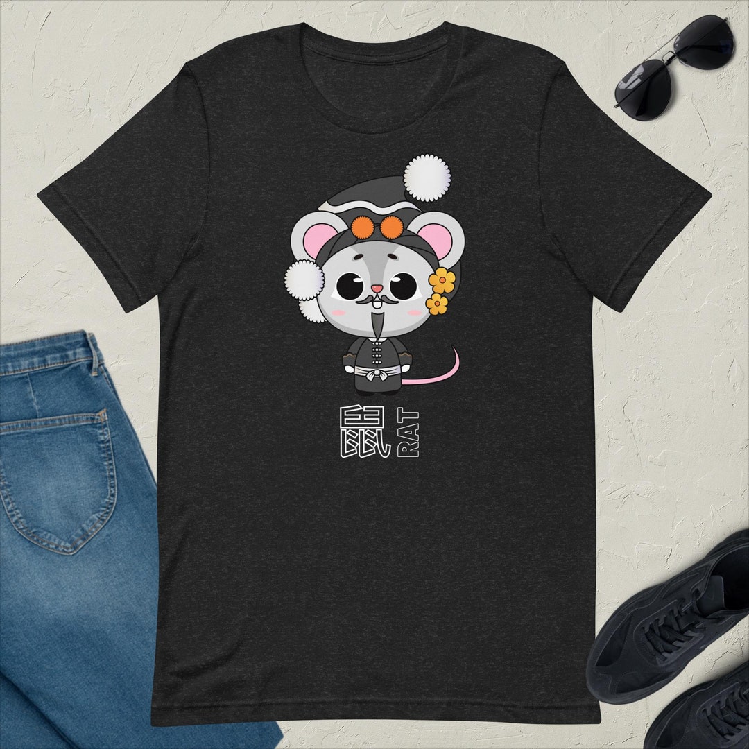 The Rat With Peking Opera Style, Chinese Zodiac, Gift for Her, Gift for ...