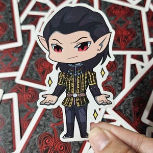 BG3 Chibi Sticker Set 4 - Etsy