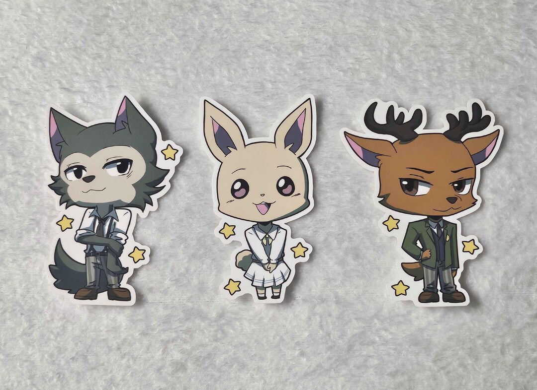 Beastars Chibi Stickers - Etsy