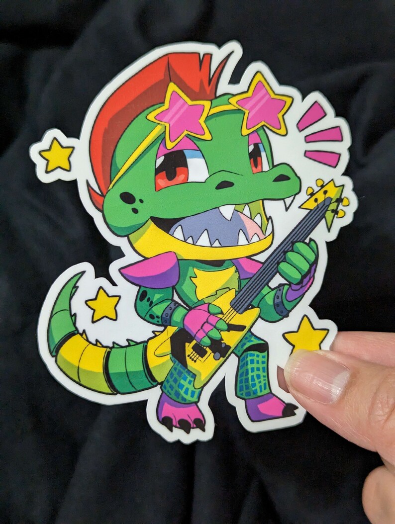 Glam Rock FNAF Stickers - Etsy