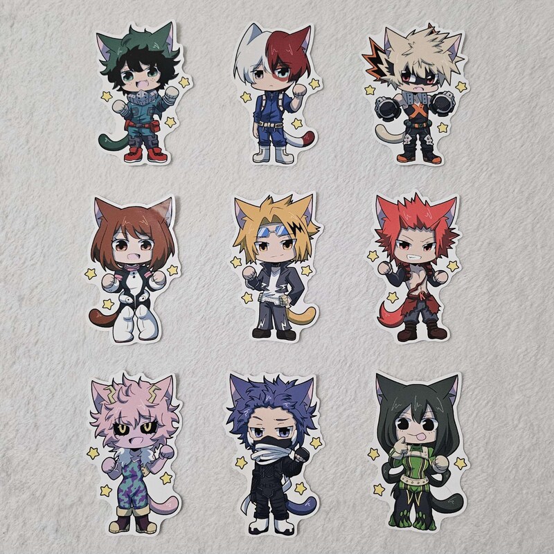 Mha Stickers - Etsy