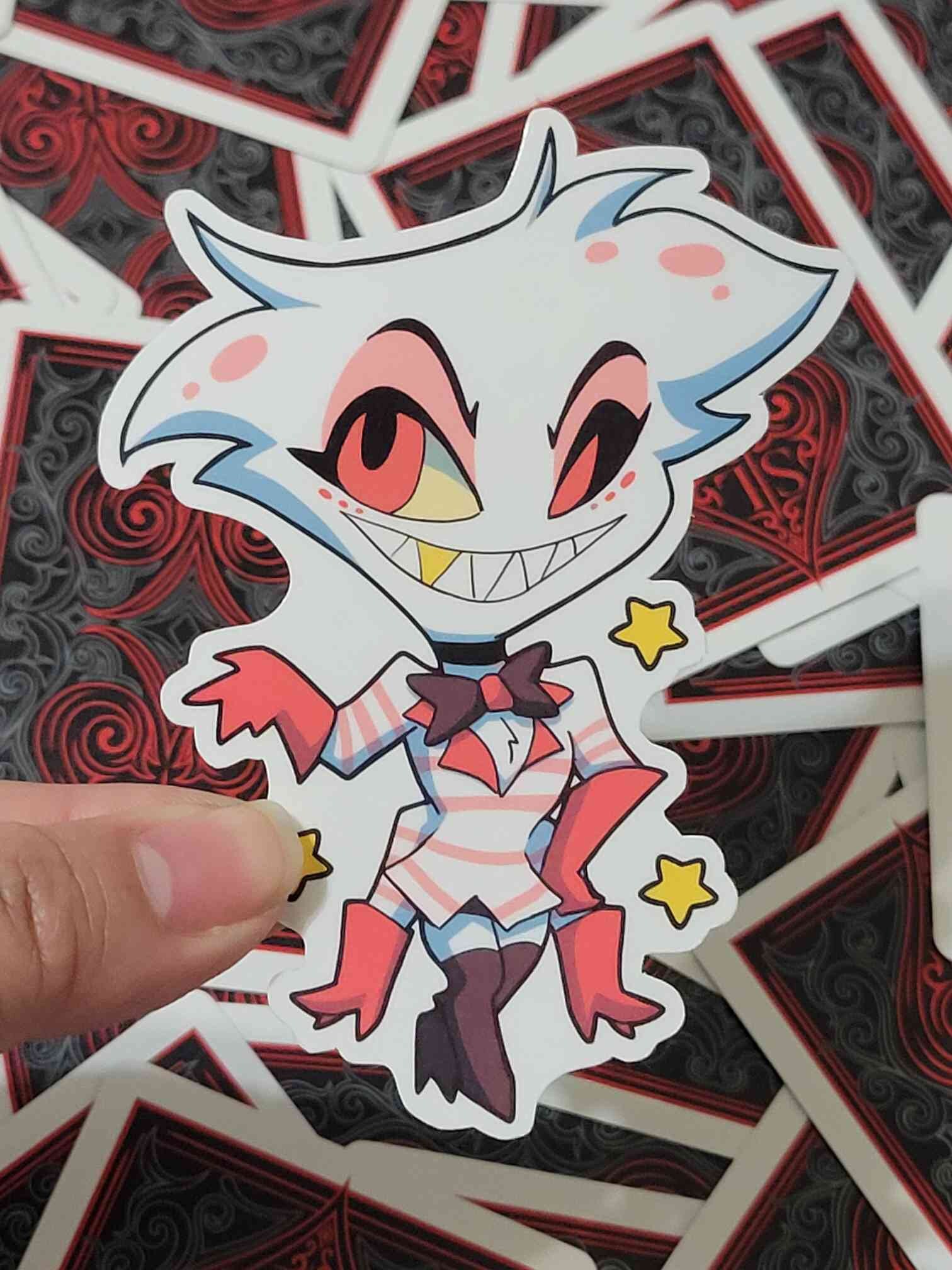 Hazbin Chibi Stickers - Etsy