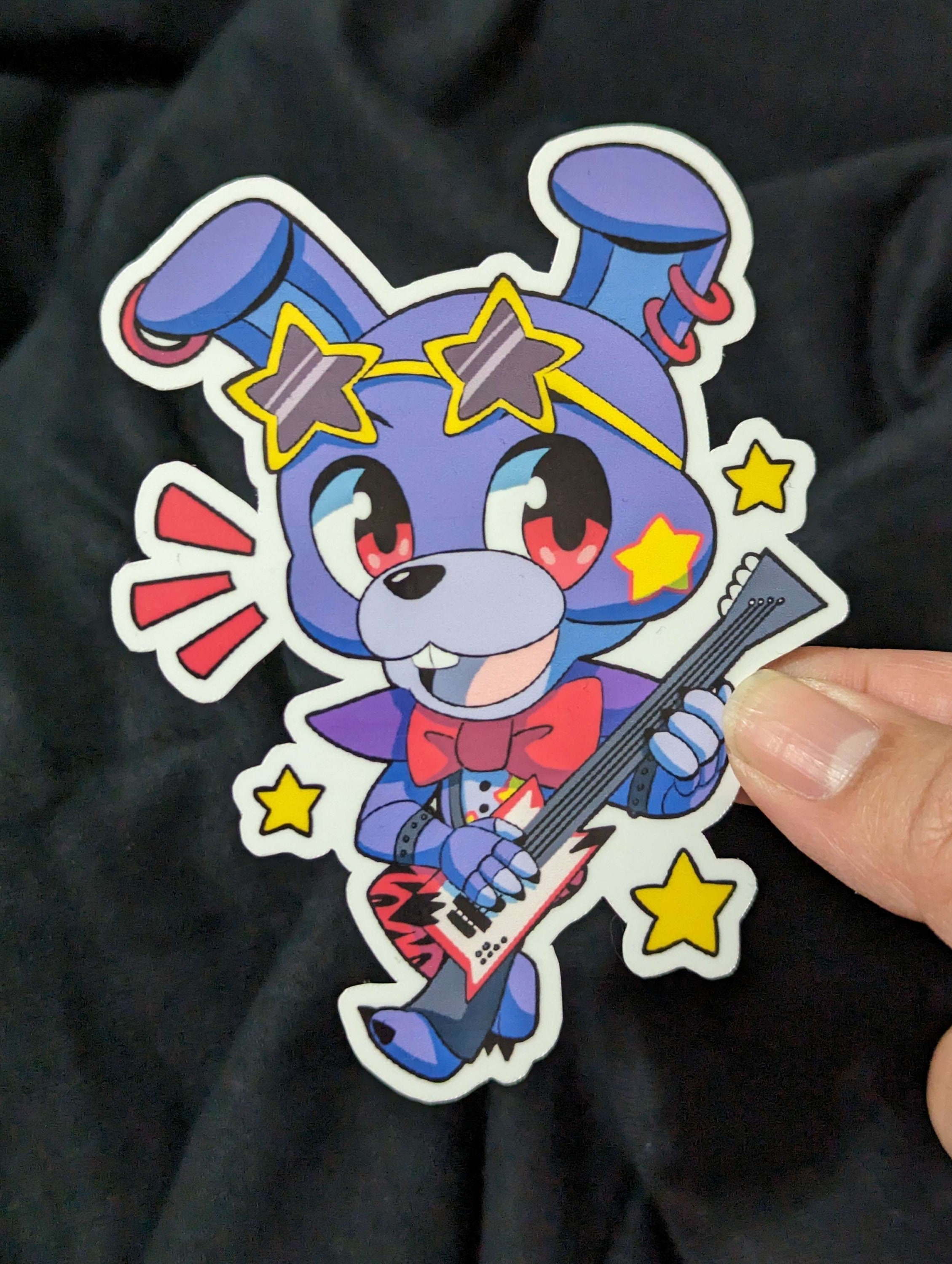 Glam Rock FNAF Stickers - Etsy