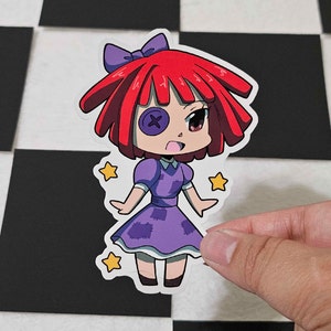 Digital Circus Chibi Stickers - Etsy