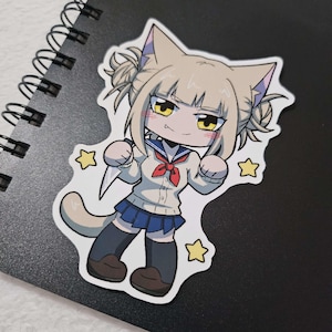 Neko Chibi MHA League of Villains Stickers - Etsy