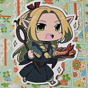 Dungeon Meshi Chibi Stickers - Etsy