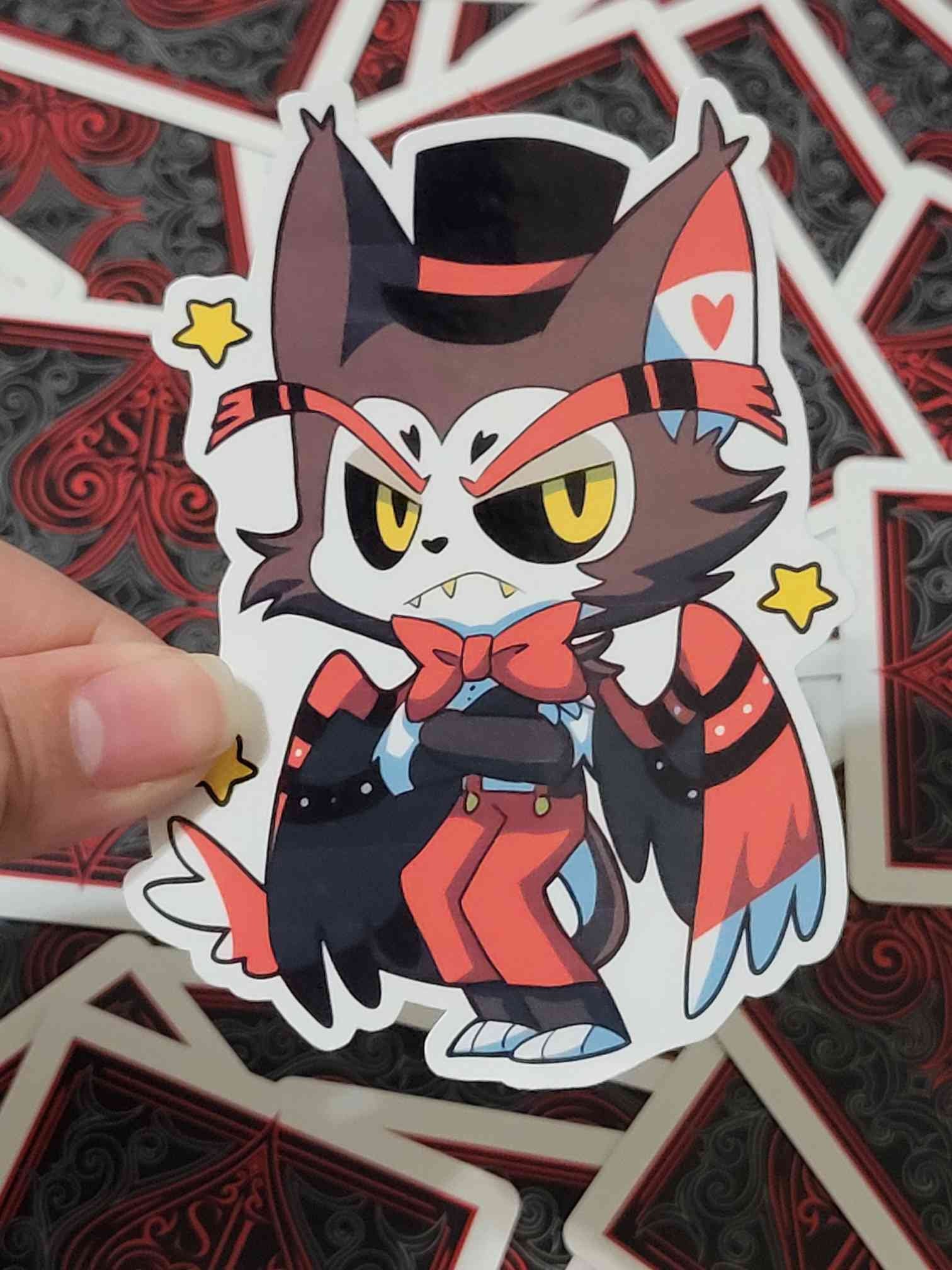 Hazbin Chibi Stickers - Etsy