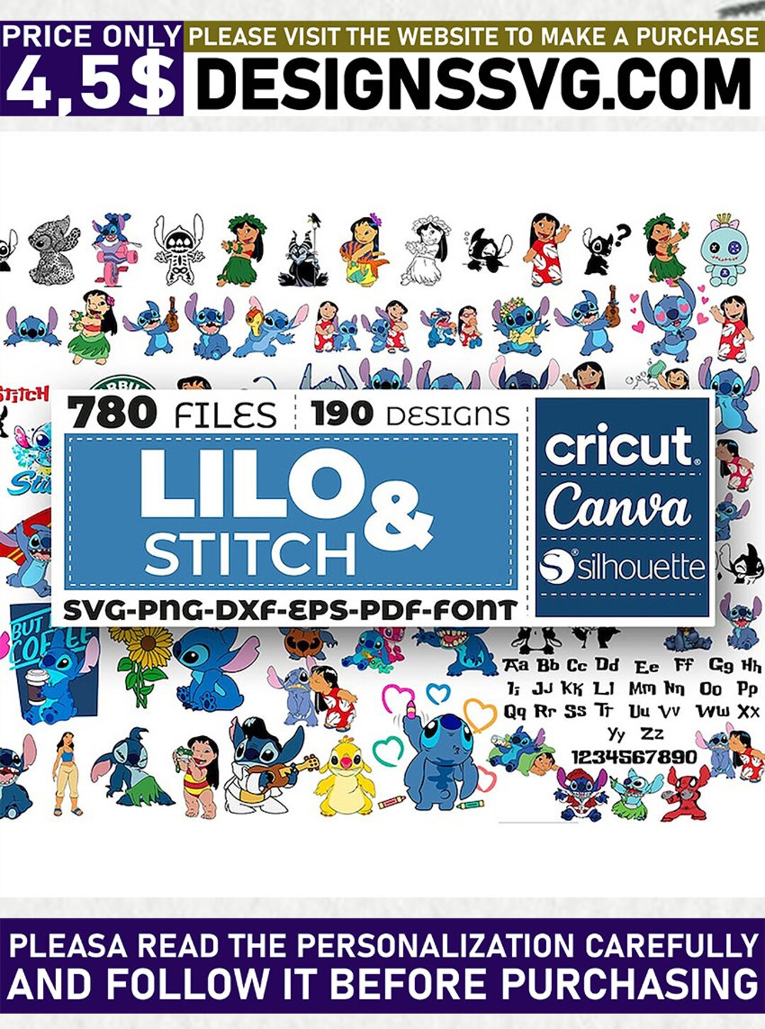 Lilo and Stitch Svg Bundle, Birthday Stitch, Lilo Svg Vector Designs ...