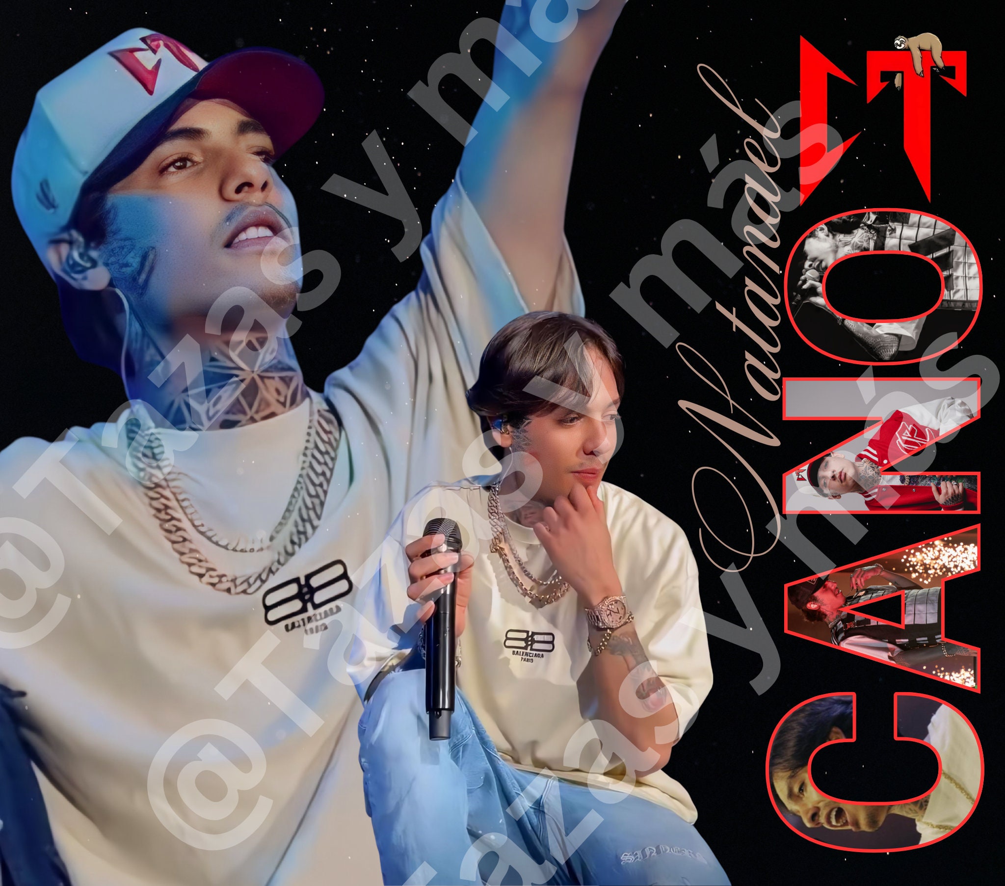 Natanael Cano Tumbler Wrap - Etsy