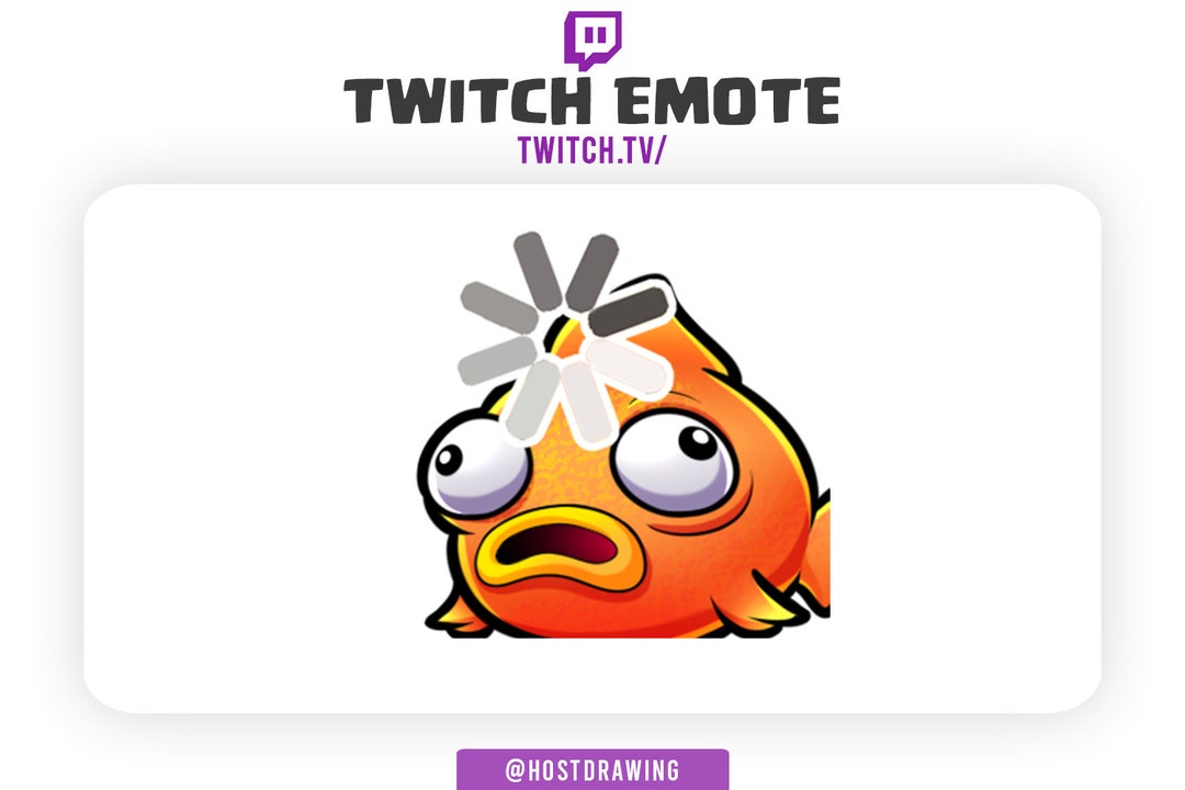 Flopper Loading Fishstick Twitch Youtube Discord Emote - Etsy Canada
